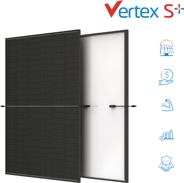 All black: Trina Solar presents new Vertex S+ model