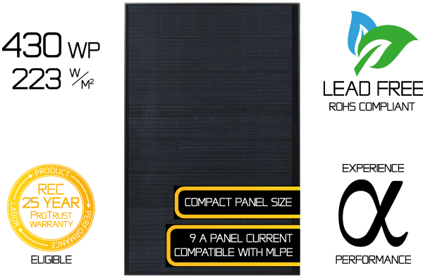 Now available at EWS: REC Alpha Pure-R