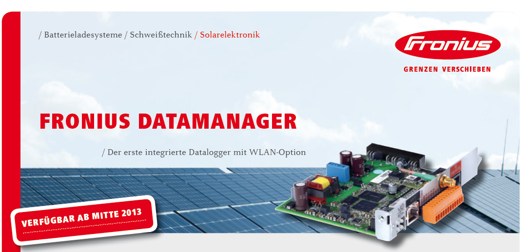 Produktneuheiten bei Fronius