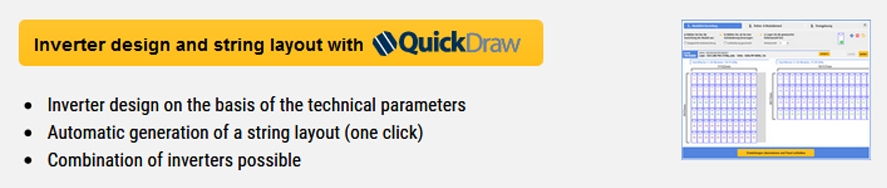 QuickPlan 3.0: Plan PV projects quickly and reliably